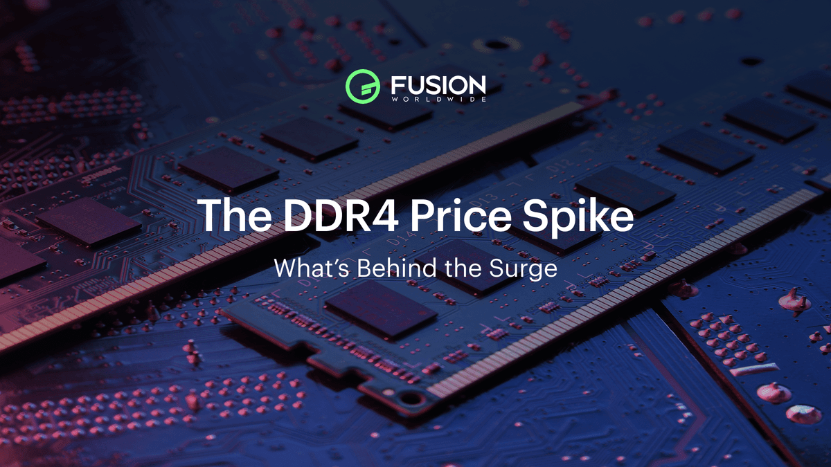 The DDR4 Price Spike Explained: electronic components insights | Fusion ...